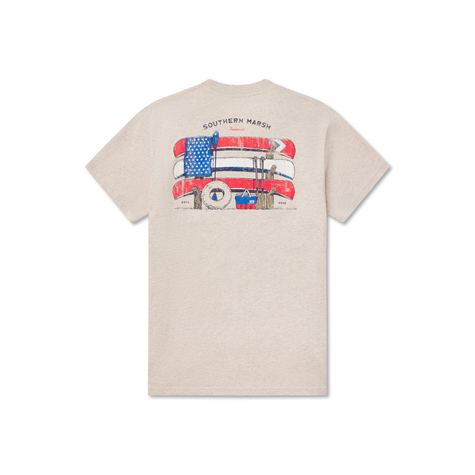 American Summertime Tee – Southern Marsh Collection