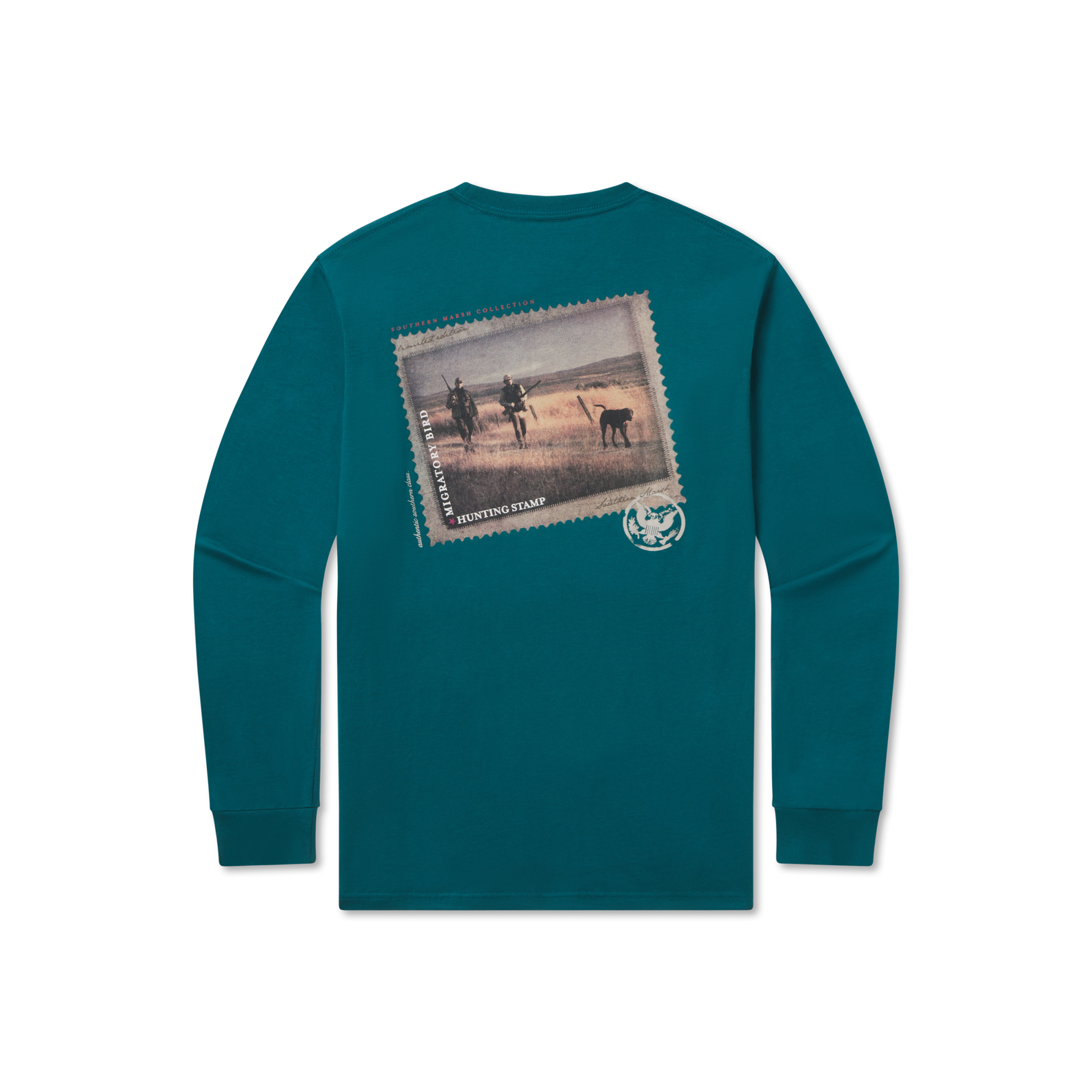 Chocolate Lab Tee - Long Sleeve – Southern Marsh Collection