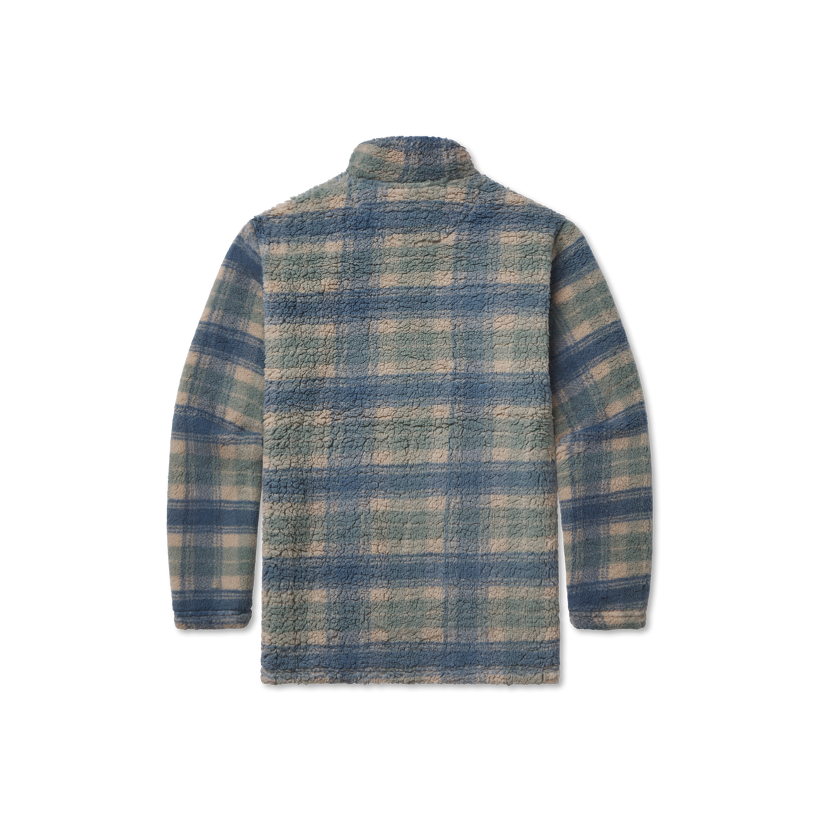 Andover Plaid Sherpa Pullover – Southern Marsh Collection