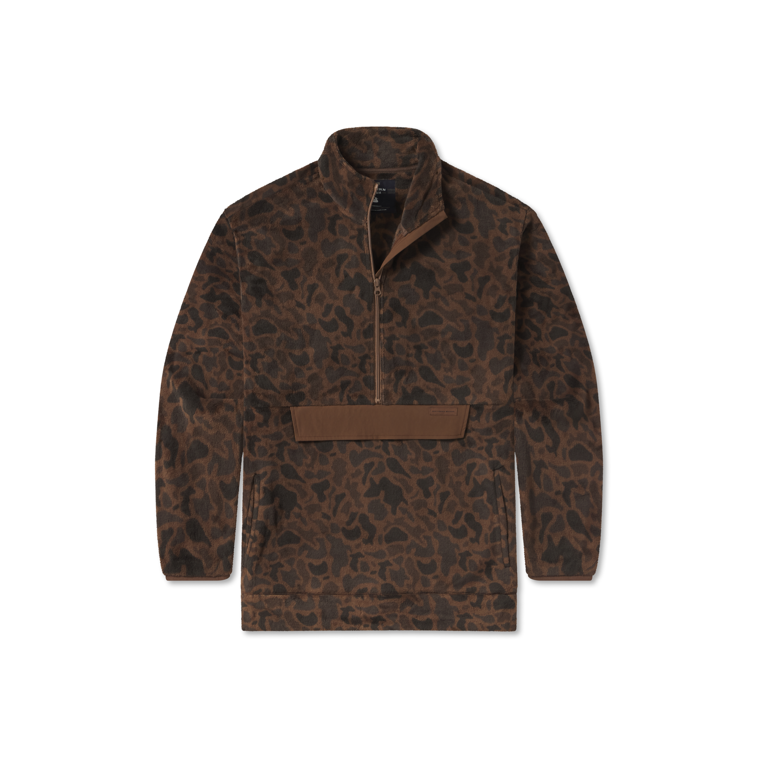Wadsworth Fleece Pullover - Retro Camo – Southern Marsh Collection