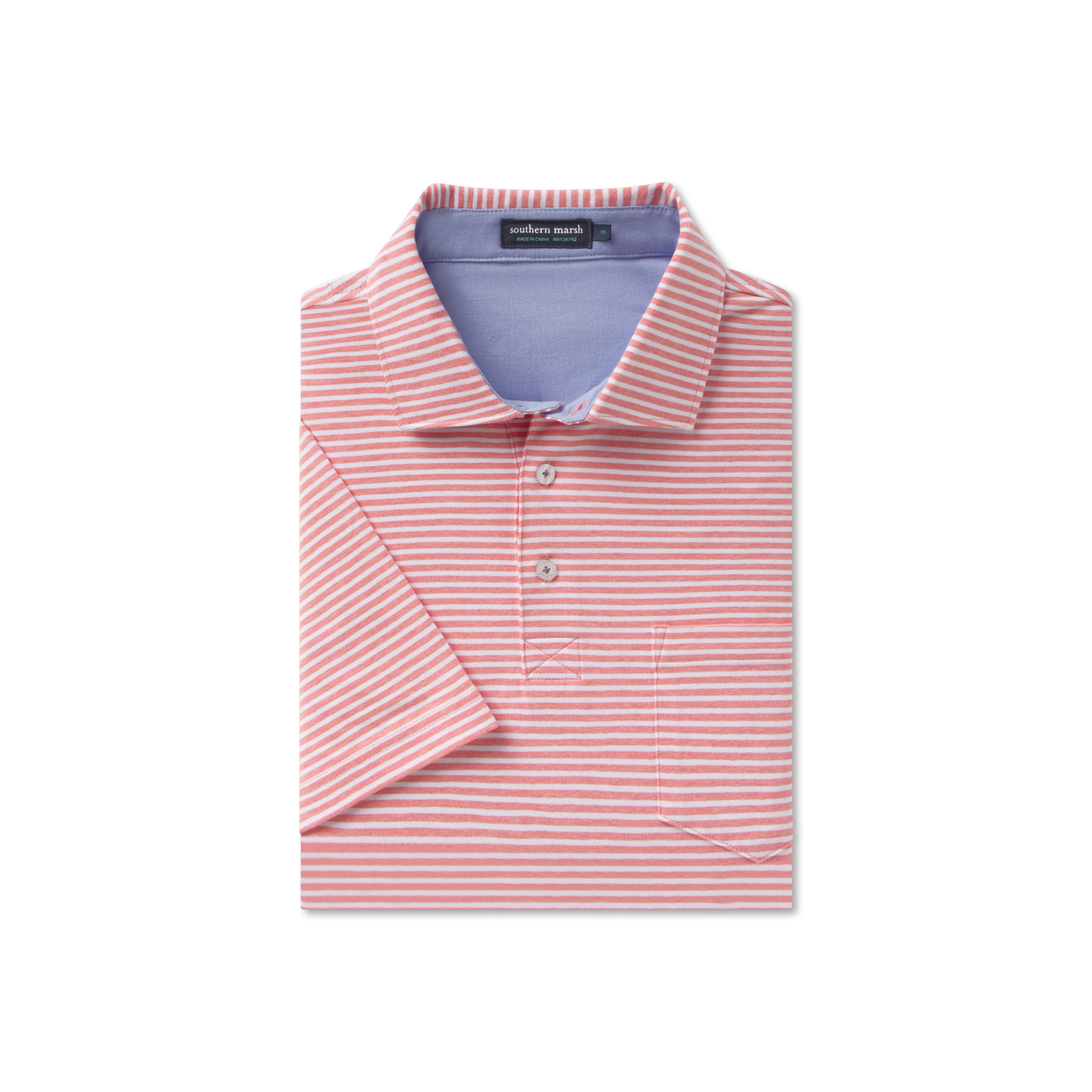 Nantucket Relaxed Polo - Stripe – Southern Marsh Collection