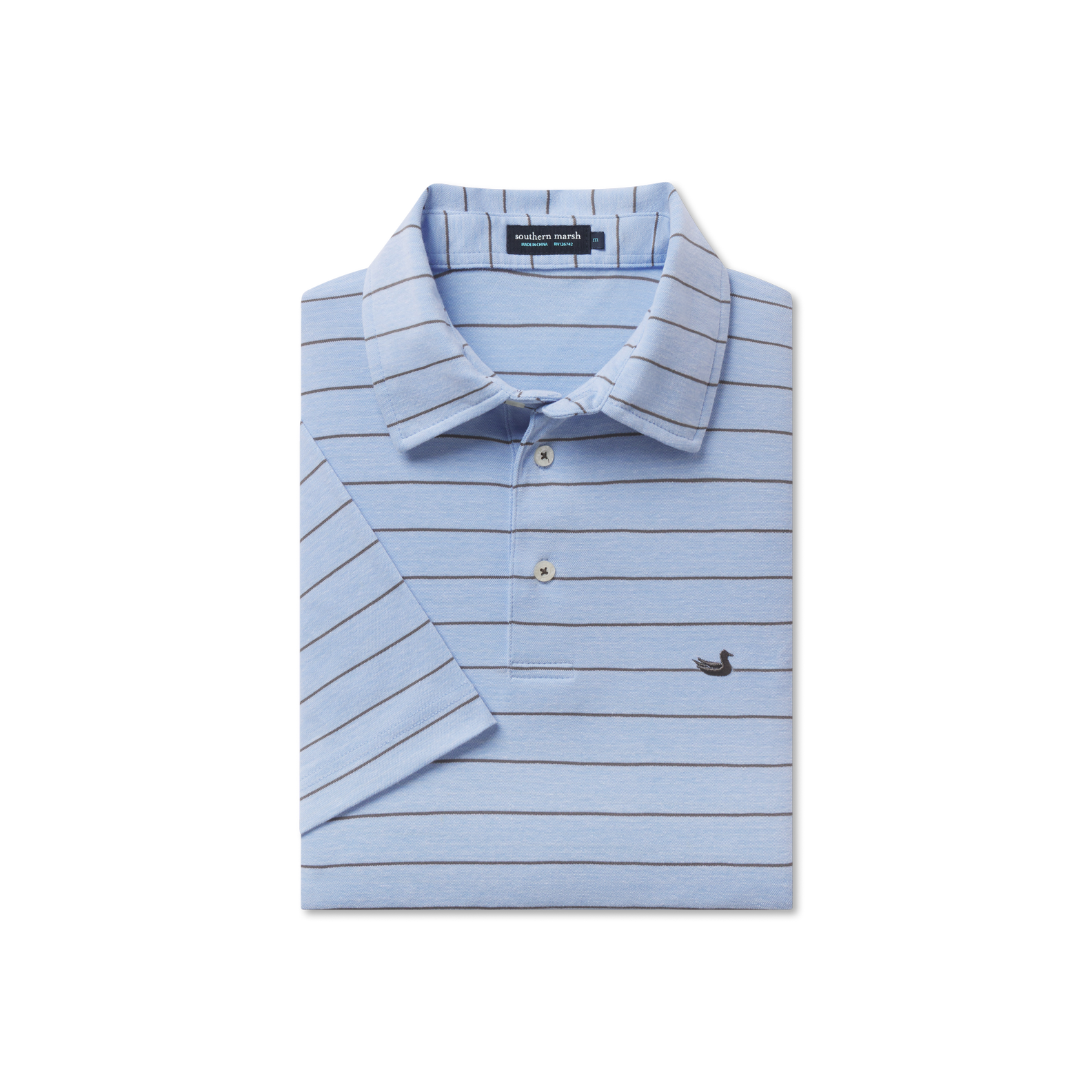 Berkeley Performance Polo | Striped – Southern Marsh Collection