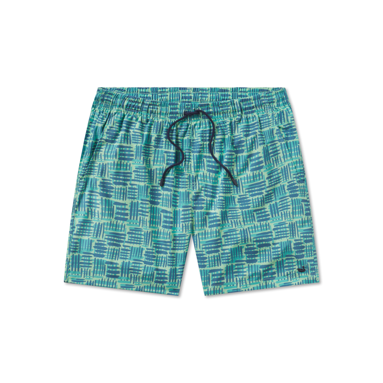 Dockside Swim Trunk - Hawaiian Lines – Southern Marsh Collection