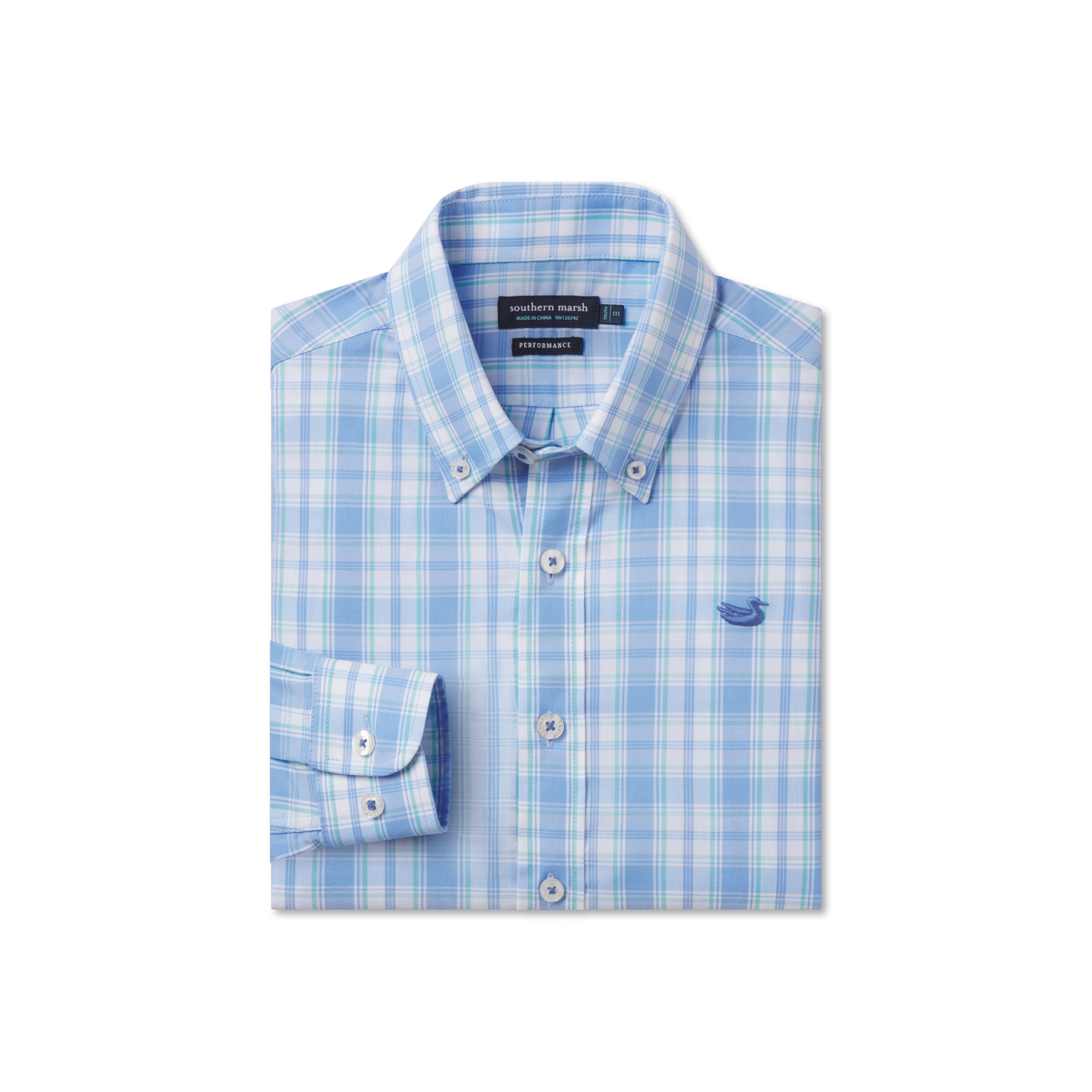 Youth Benton Performance Plaid Dress Shirt – Southern Marsh Collection