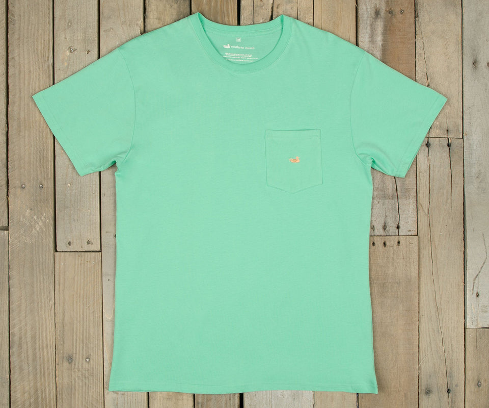 Southern Classics - Embroidered Pocket Tee – Southern Marsh Collection