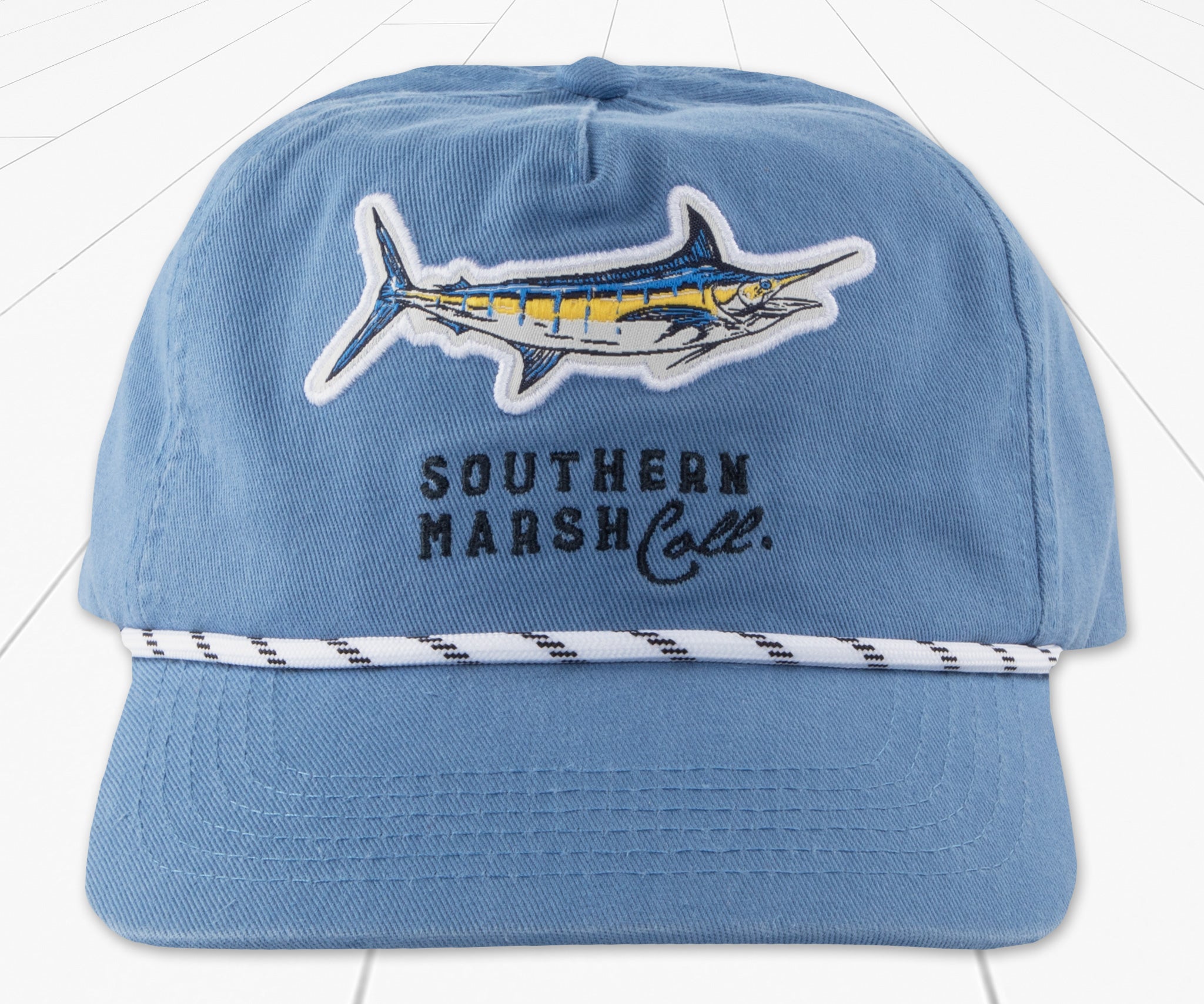 Ensenada Rope Hat - Marlin Patch – Southern Marsh Collection
