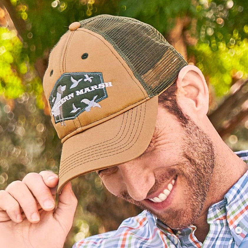 Trucker Hat - Hunting Dog – Southern Marsh Collection