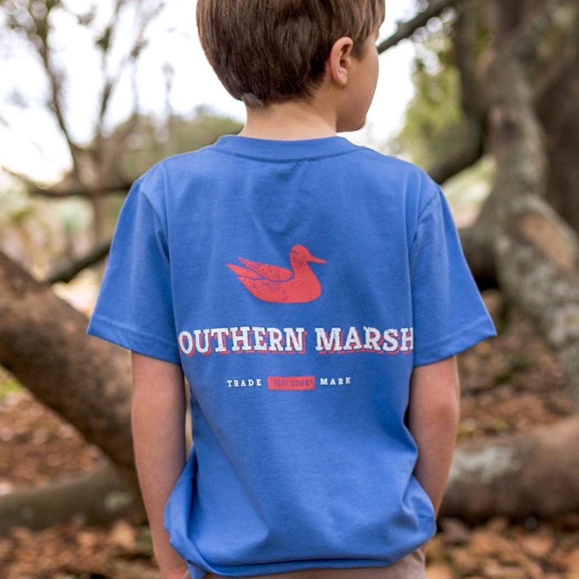 Youth Trademark Duck Tee | Short Sleeve – Southern Marsh Collection
